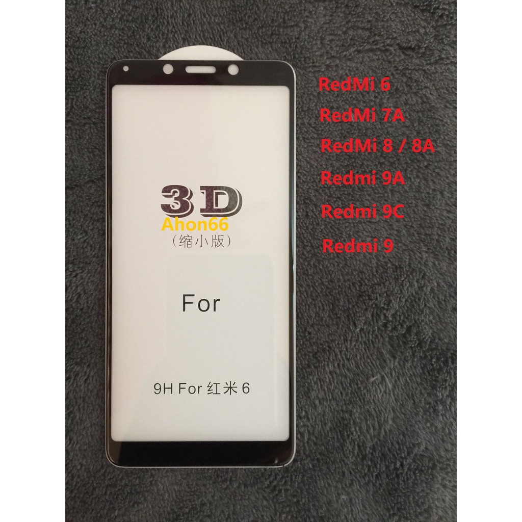 Película De Vidro 3D Para XiaoMi RedMi A1 A1+ A2 A2+ A3 5 6 6A 7 7A 8 8A 9 9T 9A 9C 10 10A 10C ...