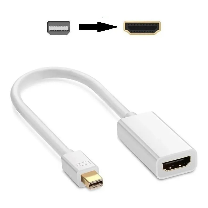 Cabo Conversor Adaptador Mini Displayport Para Hdmi Mac - MiniDP-1 | Shopee Brasil