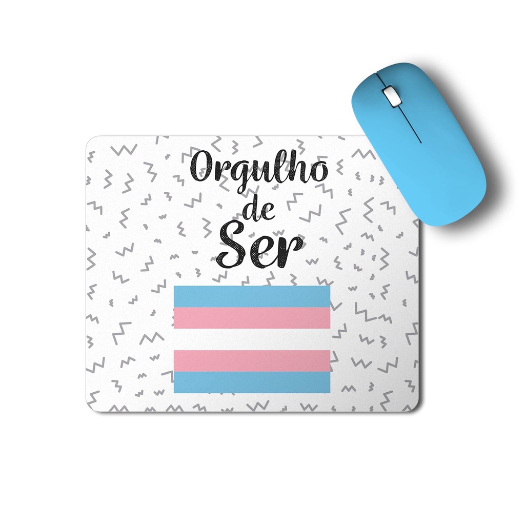 Mouse Pad Bandeira do Orgulho Trans | Shopee Brasil