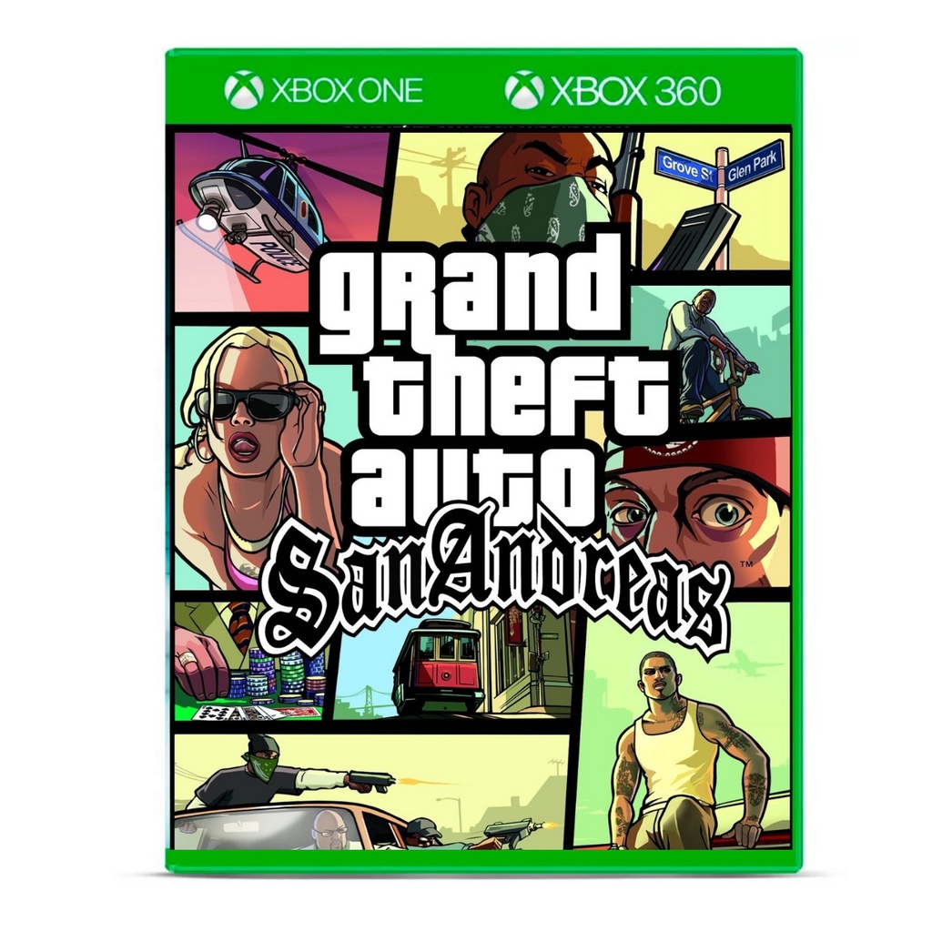 Grand Theft Auto GTA San Andreas - Xbox 360/Xbox One ( USADO ) | Shopee ...