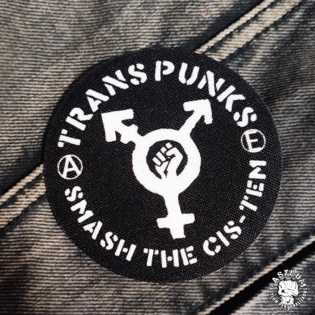 Patch - Transpunks Smash The Cis-tem - Sublimado Thermocolante | Shopee ...