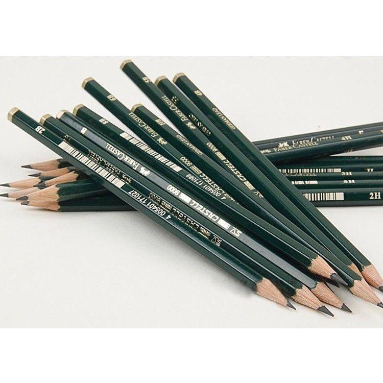 Kit Lápis Regente H, Hb, B, 2b, 3b, 4b, 5b, 6b, 8b Faber Castell | Shopee Brasil
