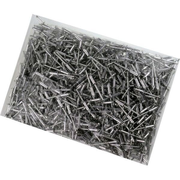 Rebite Pop Repuxo Aluminio Fixall Kit 250 Und 5 Medidas | Shopee Brasil