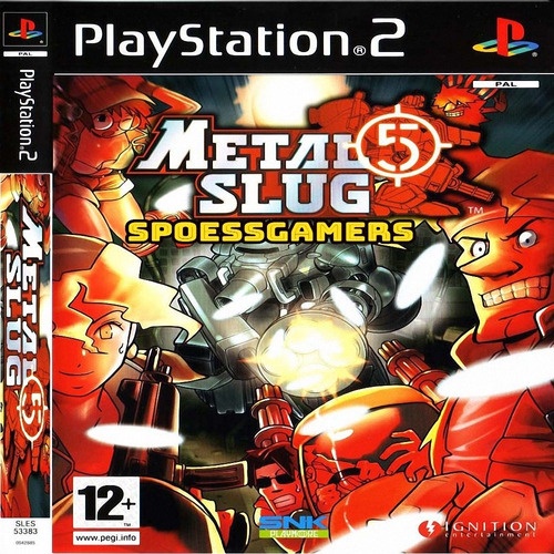 Metal Slug 5 Ps2 ( Tiro ) | Shopee Brasil