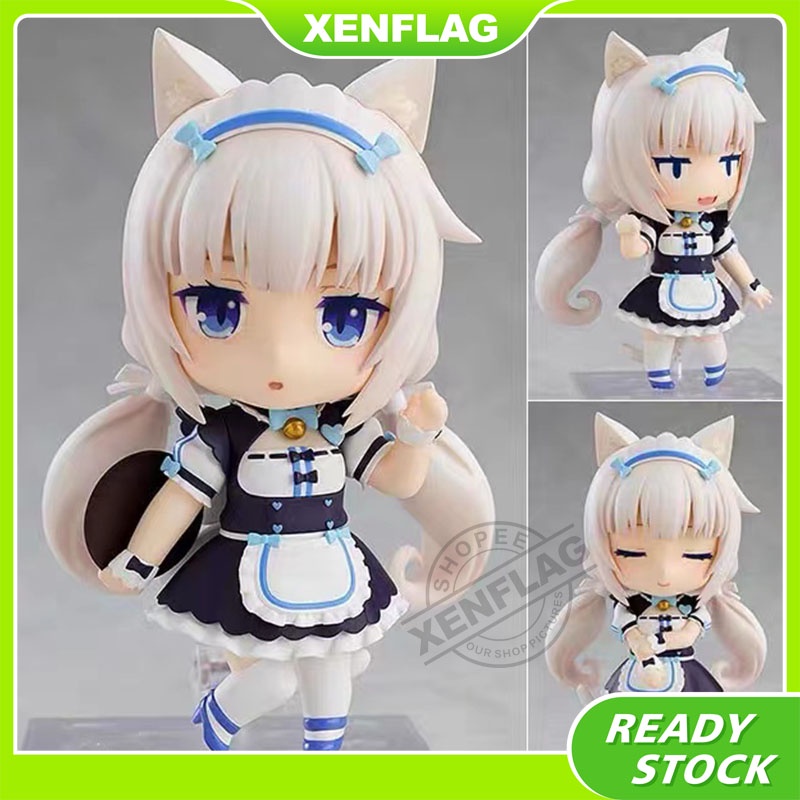 Nendoroid NEKOPARA Baunilha # 1248 Figura De Ação Coleção De Pvc Modelo ...