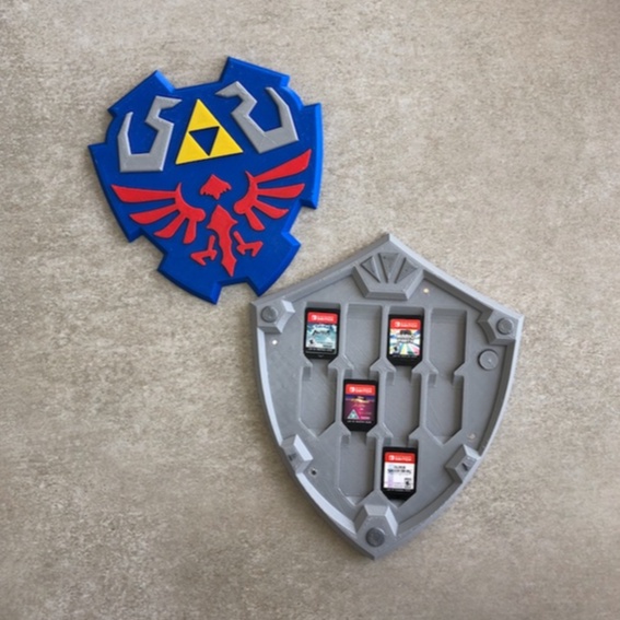 Case Jogos Nintendo Switch Escudo Zelda - 3D | Shopee Brasil