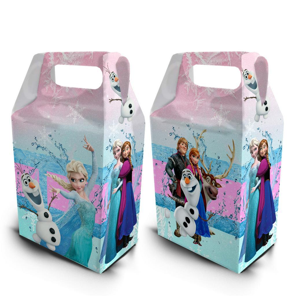 KIT FROZEN 10 CAIXINHAS MALETA FESTA FÁCIL | Shopee Brasil
