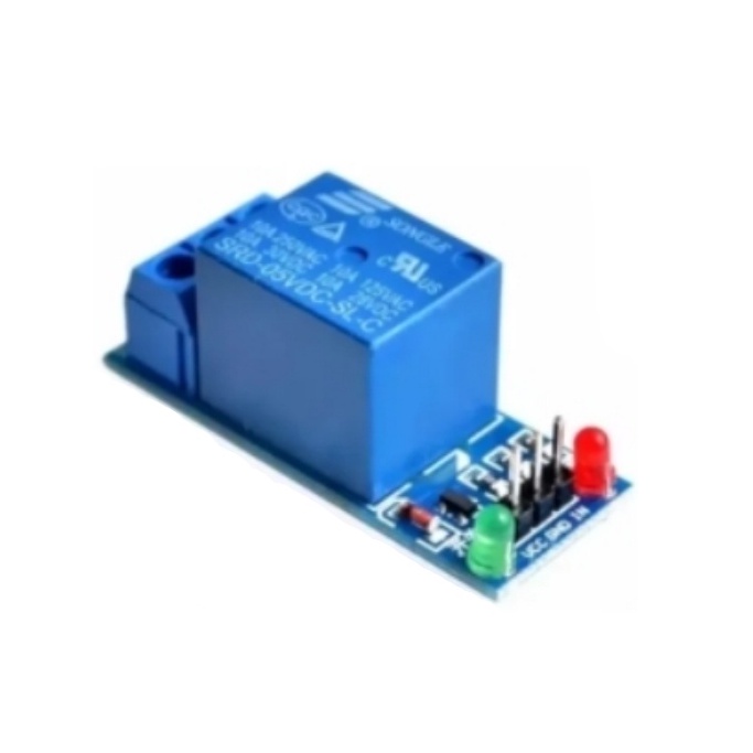Módulo Relé 1 Canal 5V 110V/220V 10A com LED Indicador para Arduino ...