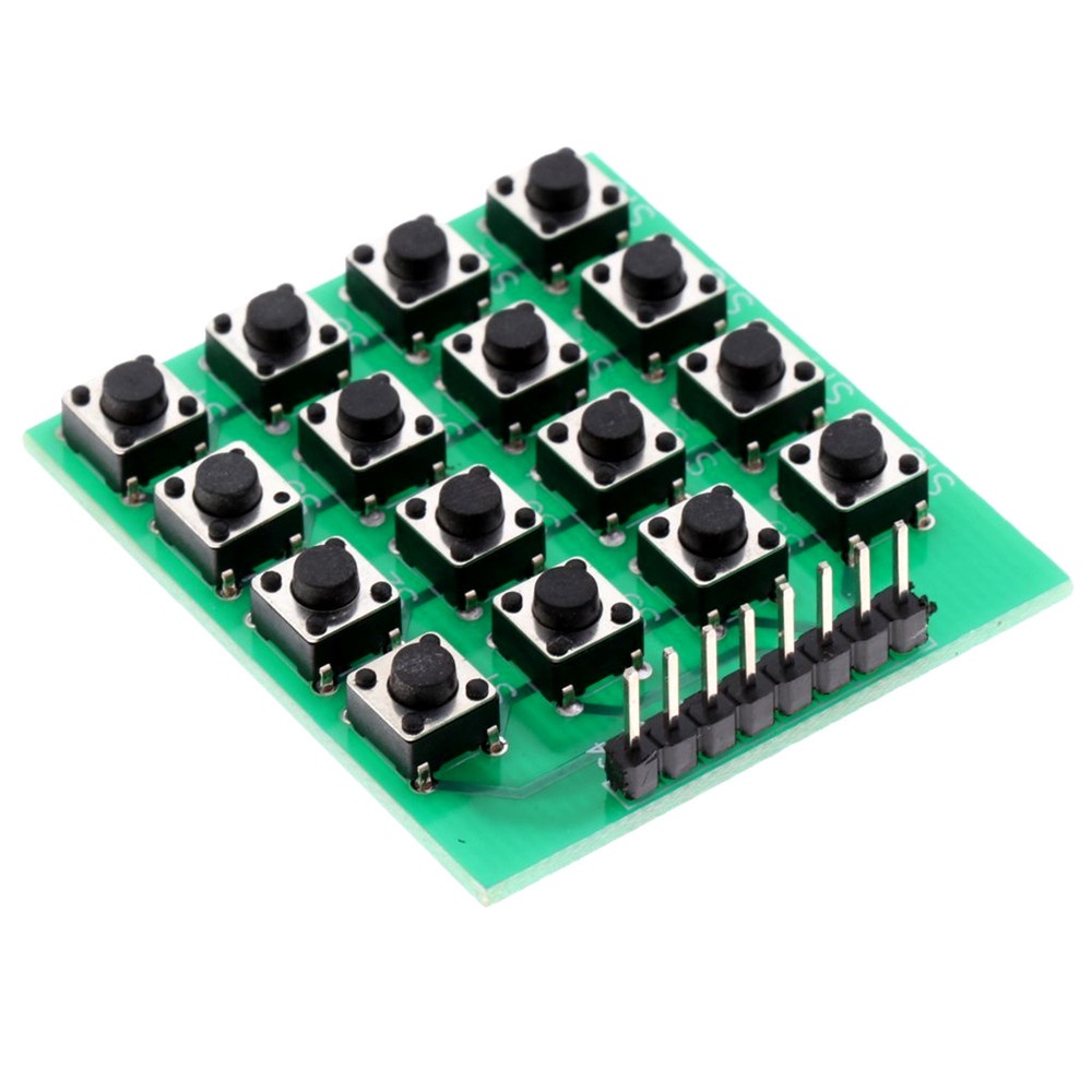 Matriz de Botões Teclado 4x4 para Arduíno Prototipação Robótica Testes ...