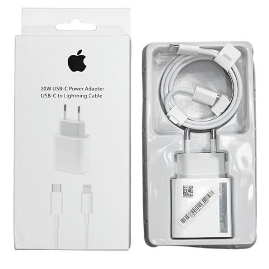 Carregador de Celular iphone Original Completo USB C 20W XR XS 11 12 13 14 Mini Pro Max | Shopee ...