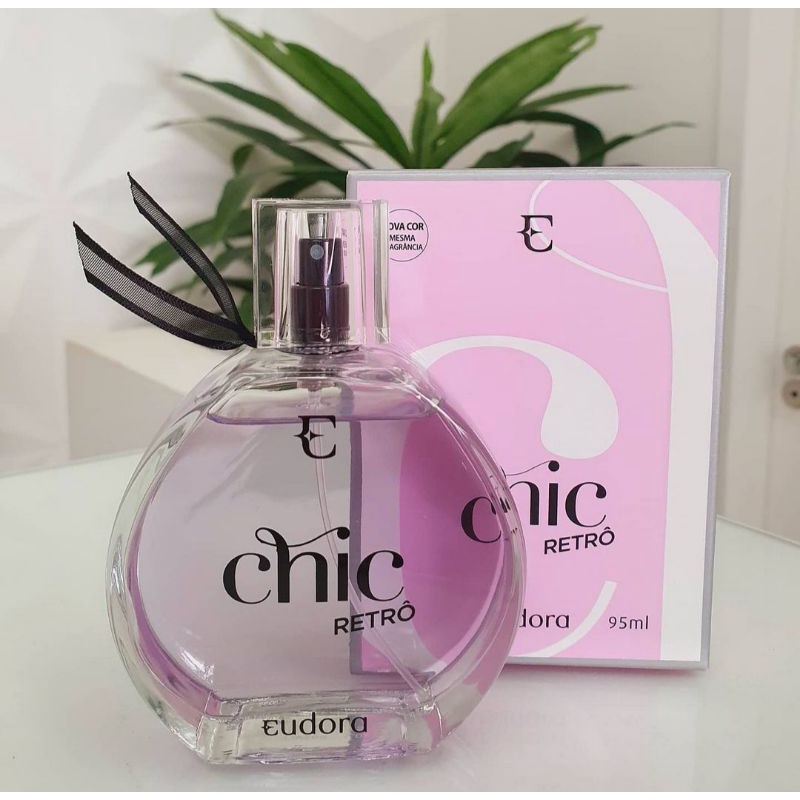 Perfume Chic Retrô 95ml da Eudora. | Shopee Brasil