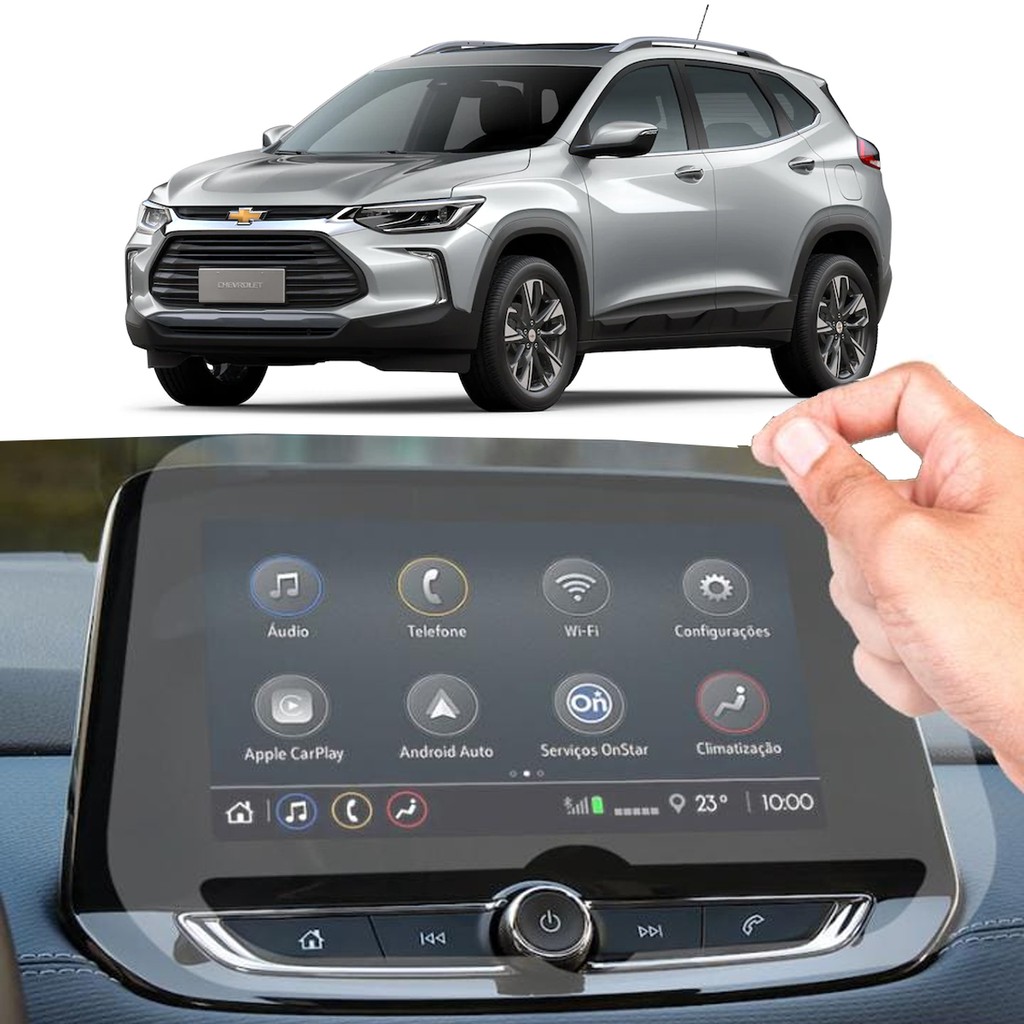 Película Anti Risco Para Multimídia Mylink Tracker 2020 2021 Chevrolet ...