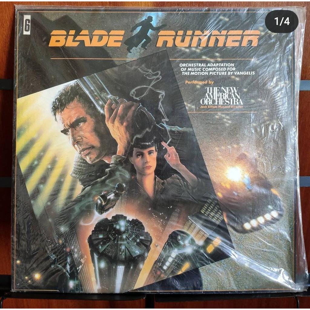 Disco de Vinil Blade Runner - Trilha Sonora Original do Filme | Shopee ...