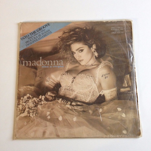 Lp Vinil Madonna Like A Virgin | Shopee Brasil