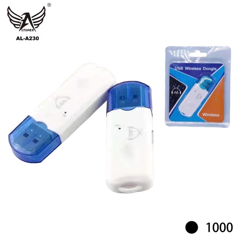 ADAPTADOR ALTOMEX BLUETOOTH USB AL-A230 BT 118 | Shopee Brasil