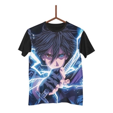 Camisa Camiseta Uchiha Sasuke Sharingan Rinnegan G0249 | Shopee Brasil