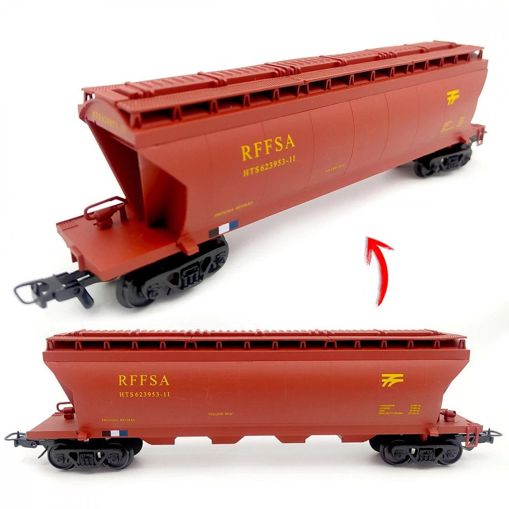 Vagao Hopper Tanque Rffsa 2084 Frateschi | Shopee Brasil
