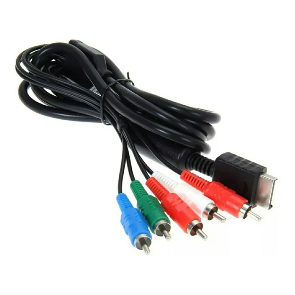 Cabo Video Componente Playstation Ps2 Ps3 Alta Definição | Shopee Brasil