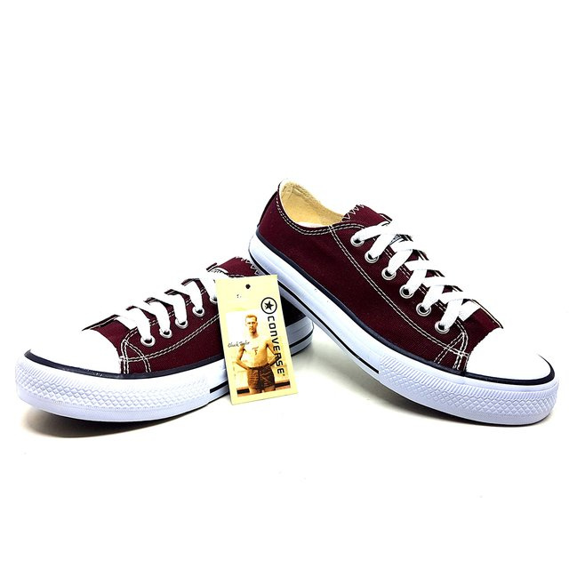 Tênis Converse ALL STAR Vinho | Shopee Brasil