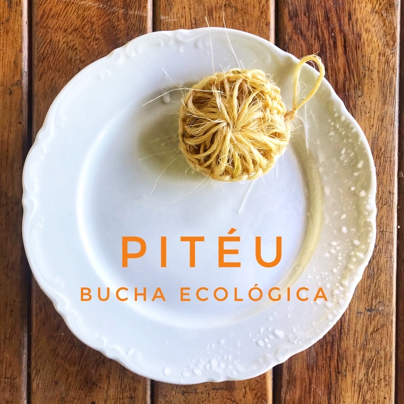Bucha de louça PITÉU de sisal | Shopee Brasil