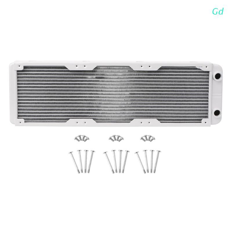 Gd 360mm Aluminum Computer Radiator Water Cooler 18 Tube CPU Heat Sink ...
