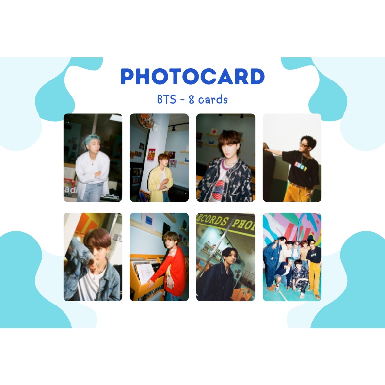 Photocards BTS "Dynamite" - 8 Cards | Shopee Brasil