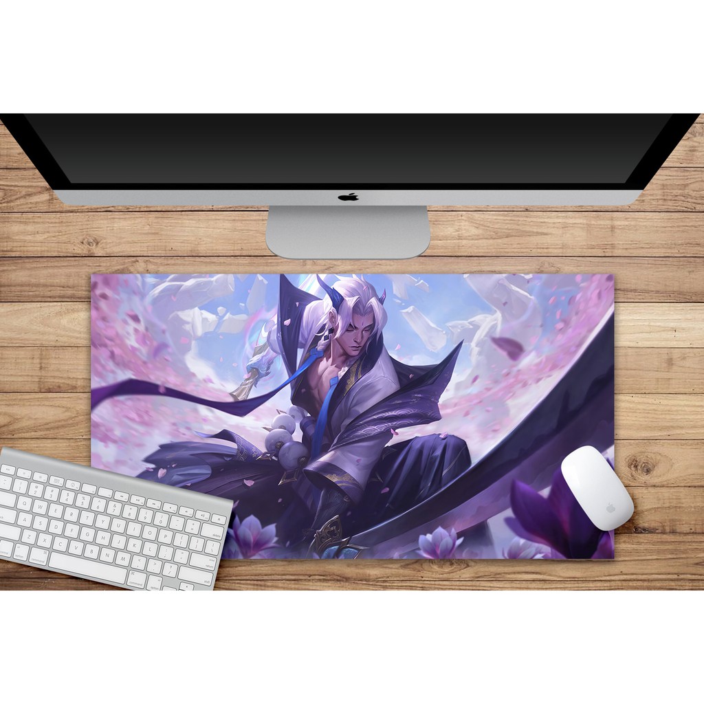 mouse pad gamer - yone florescer espiritual league of legends | Shopee ...