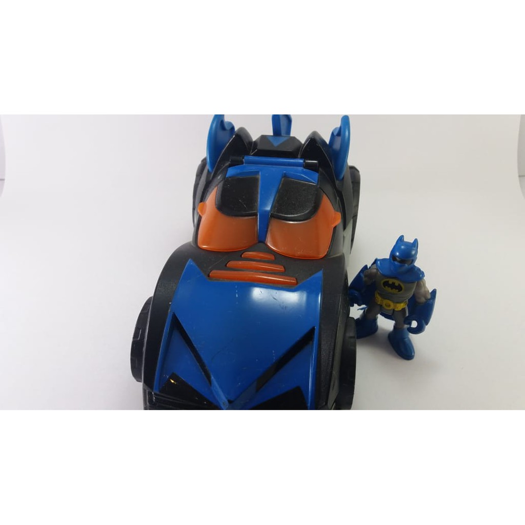Carro Do Batman Com Bonequinho Do Batman Anda , Luz E Som | Shopee Brasil