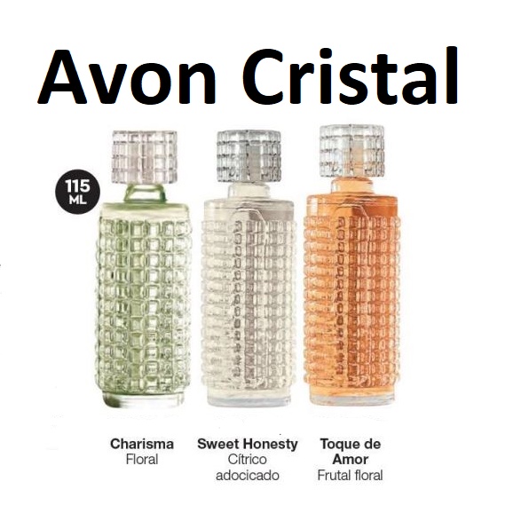 Avon Cristal Charisma, Sweet Honesty, Toque de Amor, 115ml | Shopee Brasil