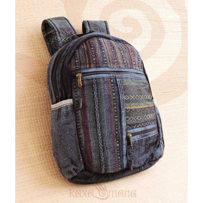 mochila pequena hippie boho artesanal | Shopee Brasil