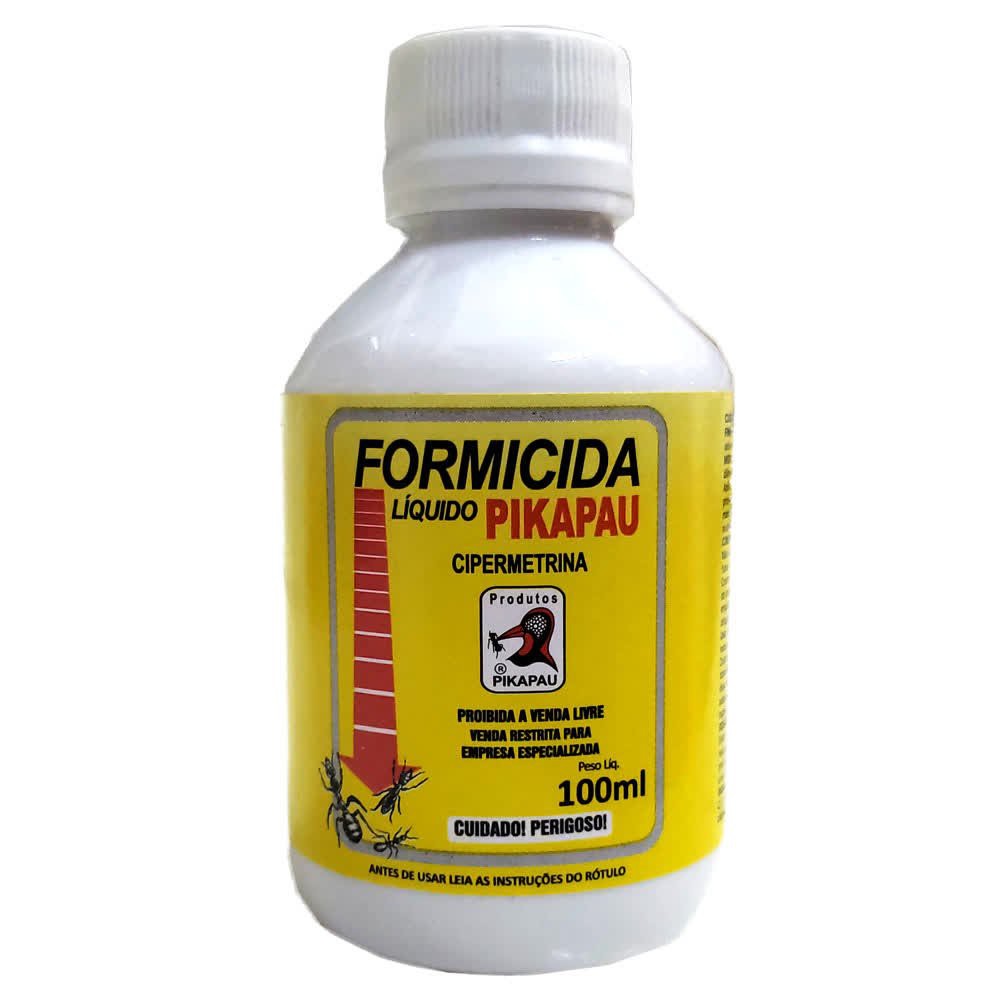 Formicida Pika Pau 100 ml - Controle de Formigas | Shopee Brasil