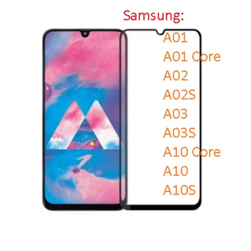 Película De Vidro 3D Para Samsung A01 A02 A02S A03 A03S A04 A04E A04S A05 A05S A06 A10 A10S A11 ...