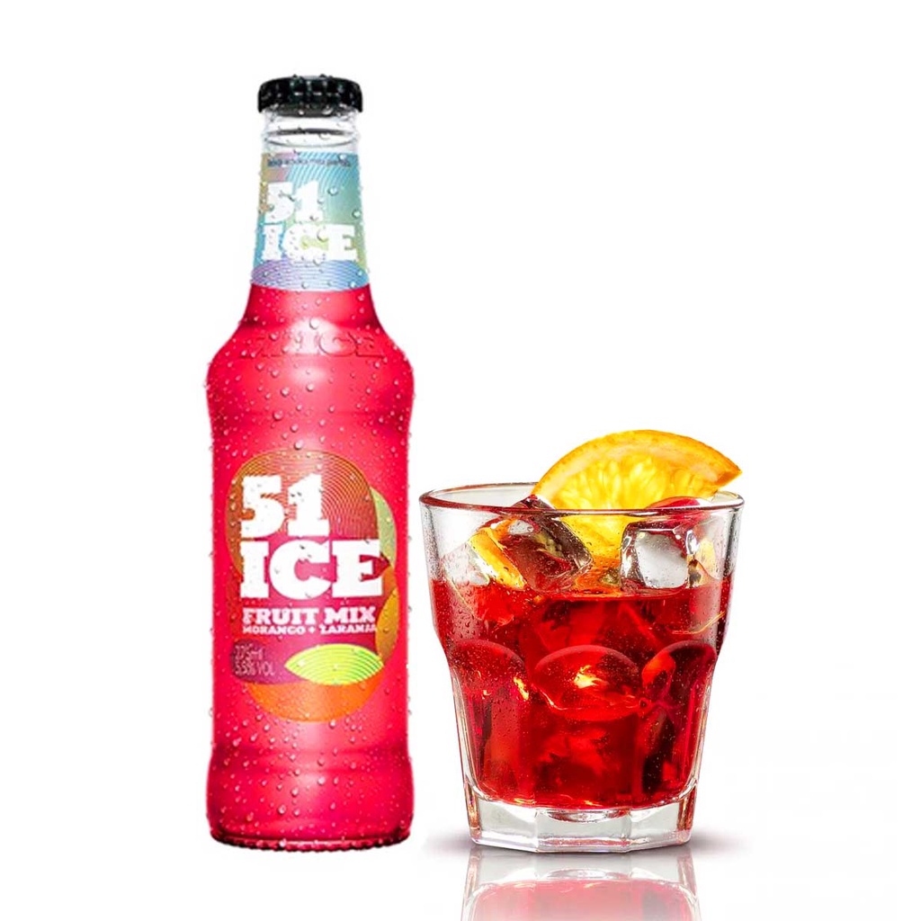 Bebida Alcoólica Ice 51 Sabor Fruit Mix Long Neck 275 ml Original | Shopee Brasil