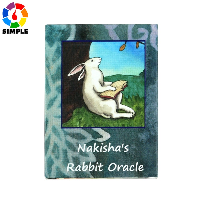 Nakishas Rabbit Oracle Mini Version Card Game | Shopee Brasil