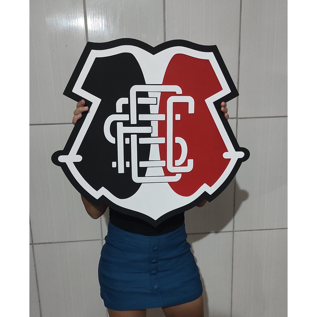 Escudo Santa Cruz Em Alto Relevo. | Shopee Brasil