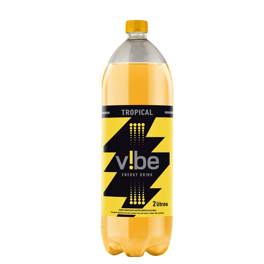 Energético Vibe Energy Drink Tropical 2 litros | Shopee Brasil