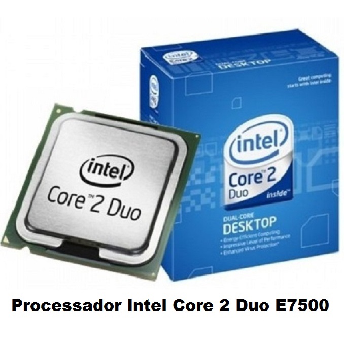 Processador Intel Core 2 Duo E7500 2.93ghz Lga775 para Pcs | Shopee Brasil