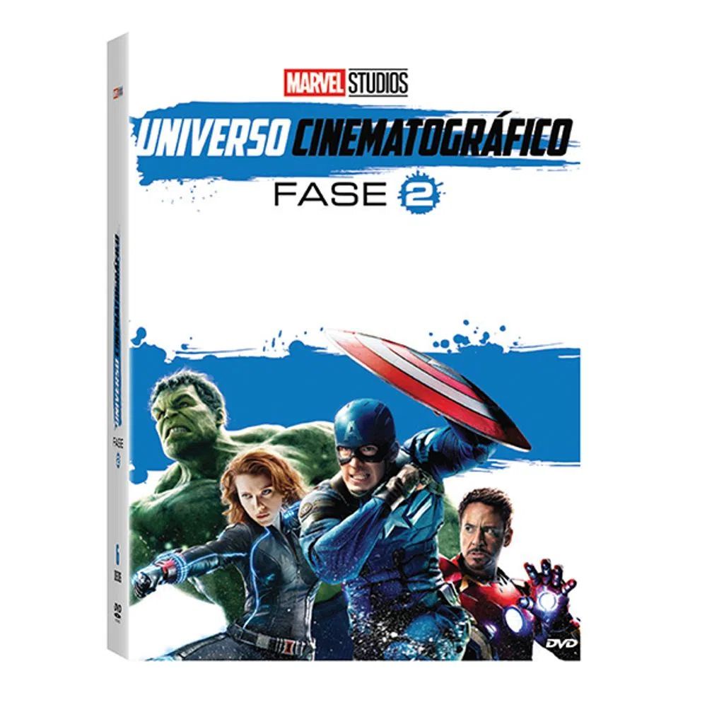 BOX DVD Marvel Universo Cinematográfico Fase 2 - Disney Original ...