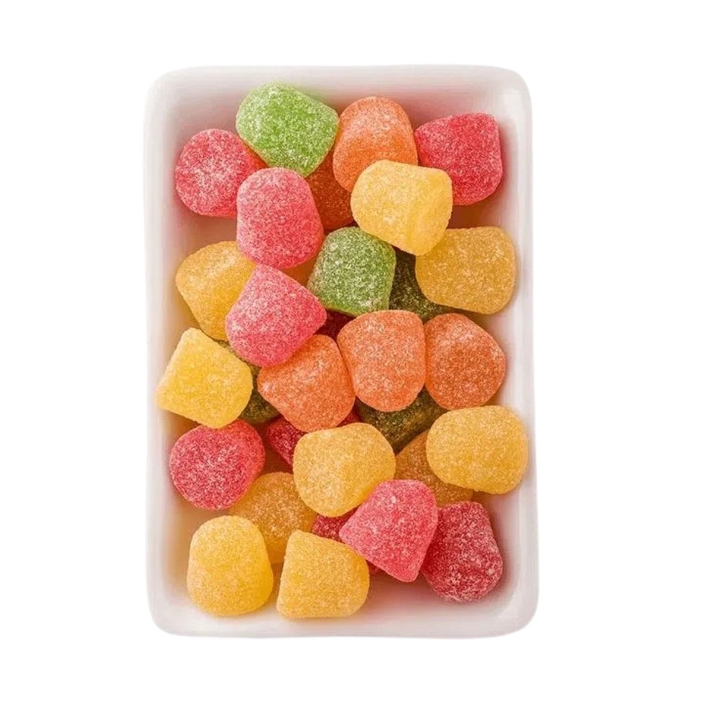 Jujuba (Docile) Bala de Goma Mini Sabores - Caixa c/ 24UN X 18G ...