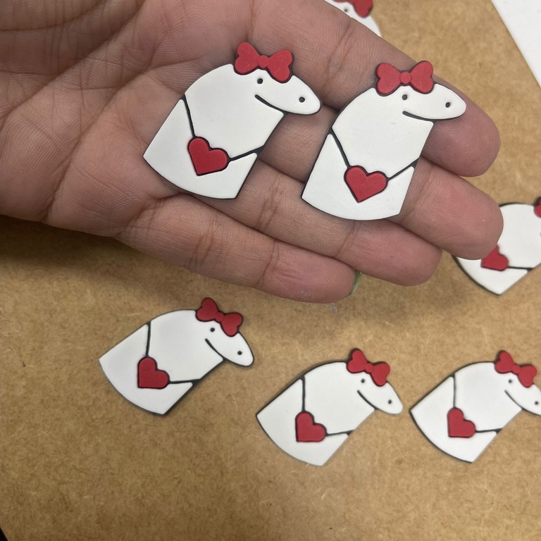 Aplique Borracha Flok - 2 unidades | Shopee Brasil