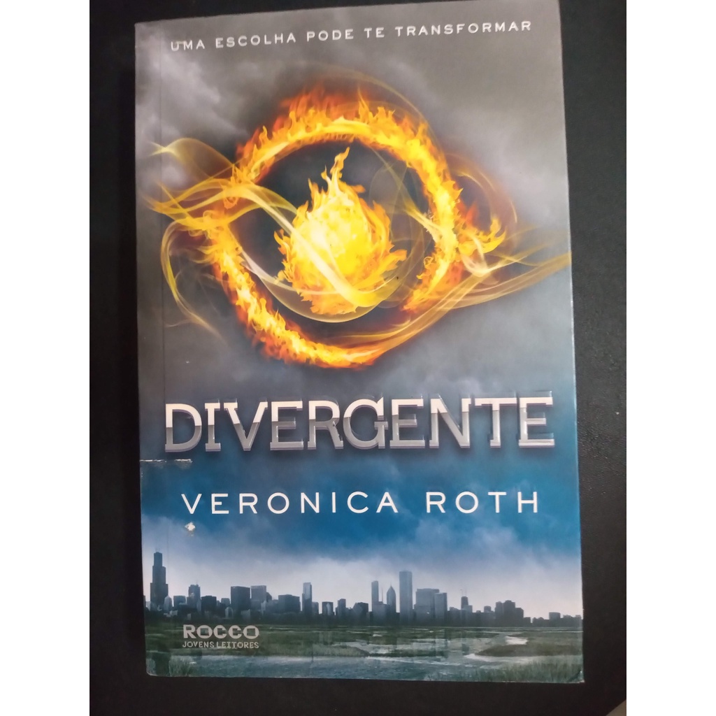 livro DIVERGENTE - Veronica Roth - | Shopee Brasil