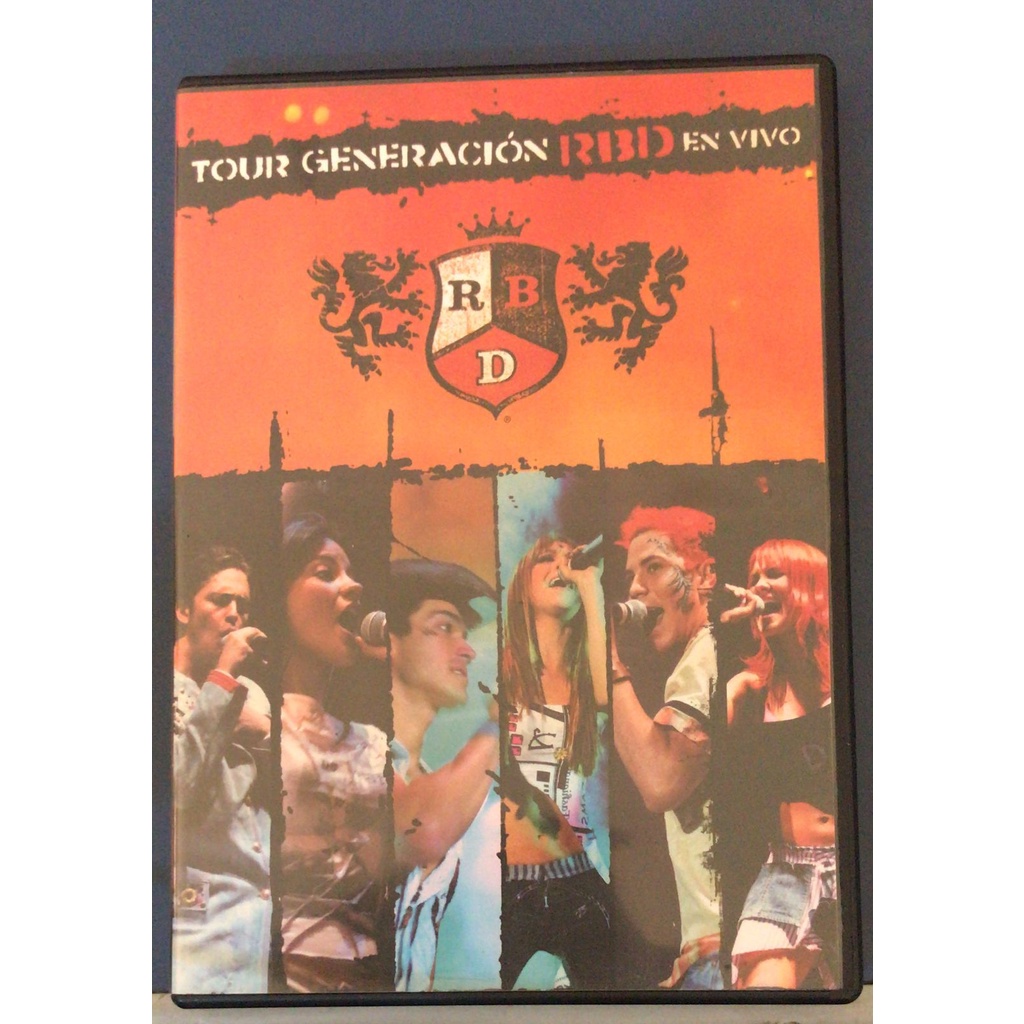 DVD RBD tour generación en vivo | Shopee Brasil