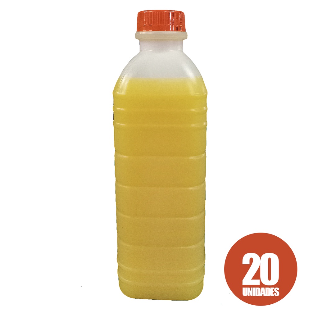 Garrafa de Suco Descartável Tampa Com Lacre 20 Unidades 300ml | Shopee Brasil