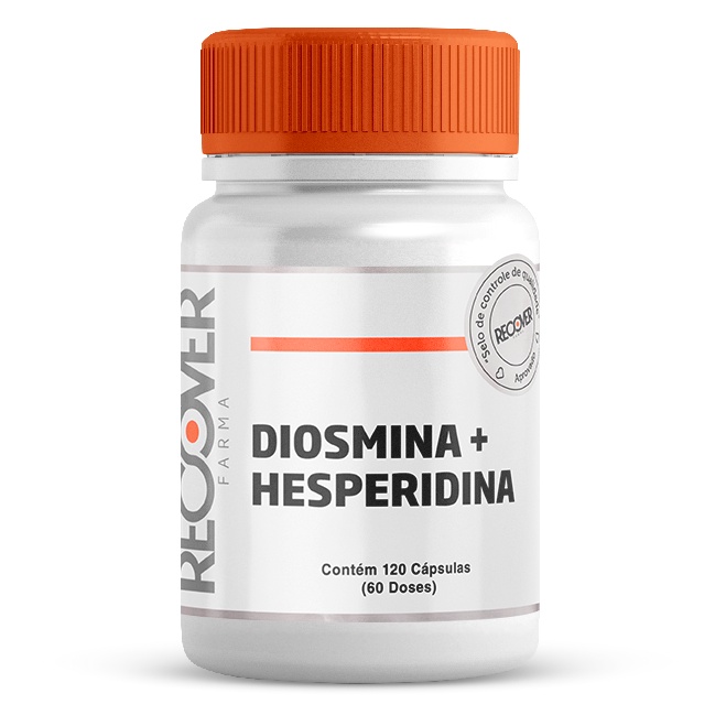Diosmin 450 Mg + Hesperidina 50 Mg - 120 Cápsulas | Shopee Brasil