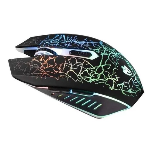 Mouse Gamer Barato Led Rgb Fio Usb 3200 Dpi | Shopee Brasil
