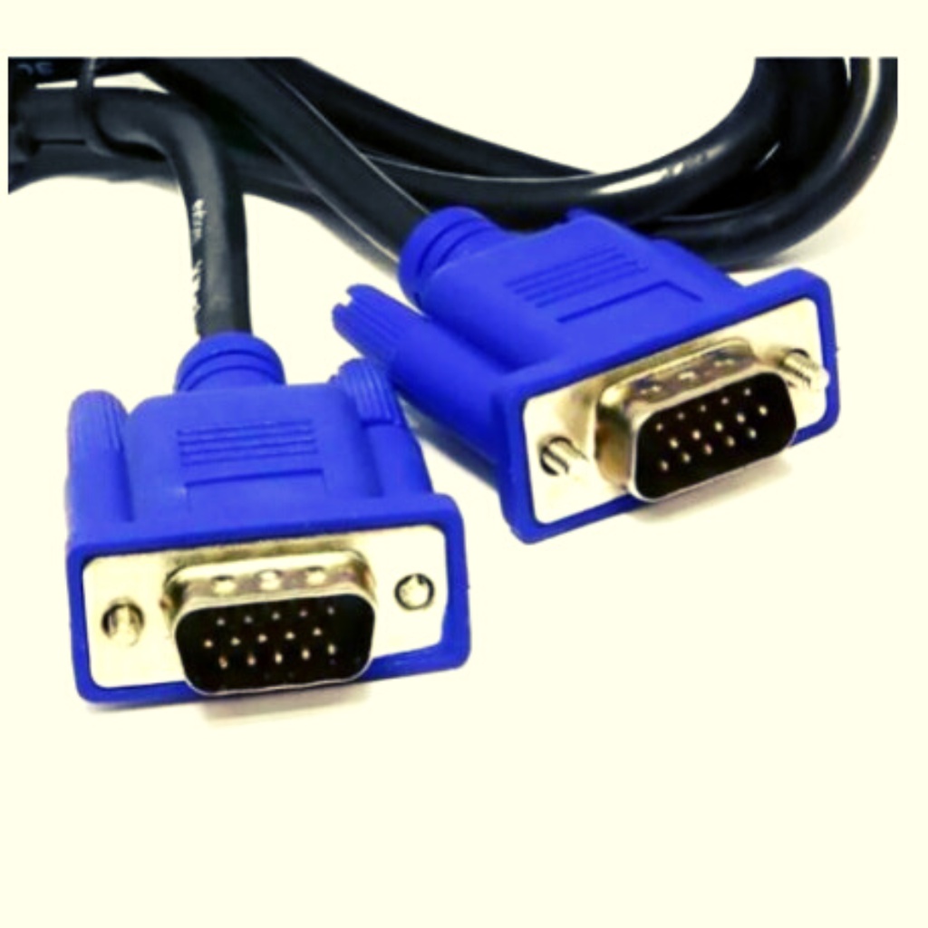Cabo Vga/rgb/svga X Vga/rgb/svga 10 Mts Profissional | Shopee Brasil