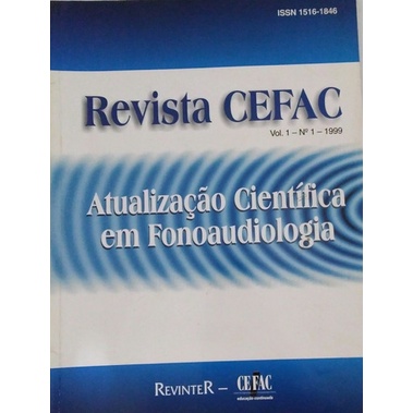 Revista Cefac Atualização Científica Em Fonoaudiologia | Shopee Brasil