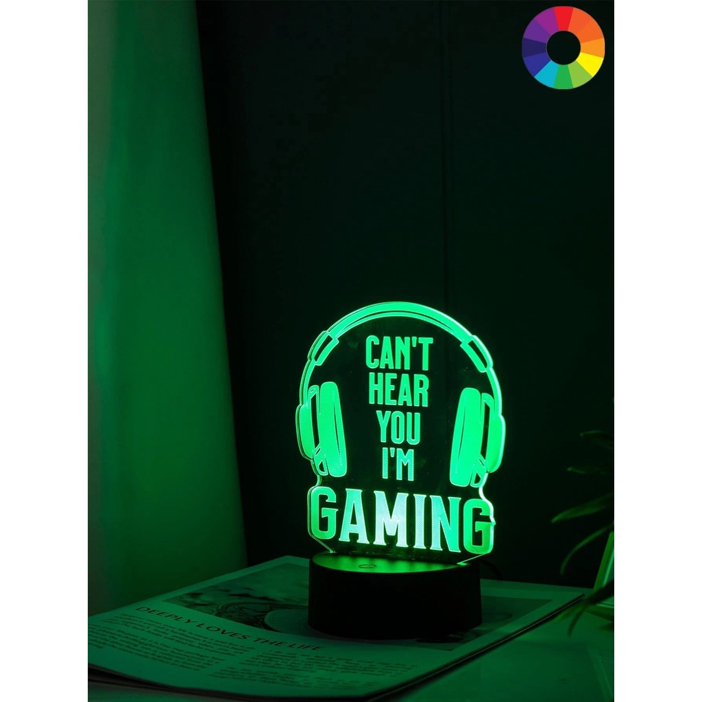 Luminaria Gamer Game Led 3D Acrilico | Shopee Brasil