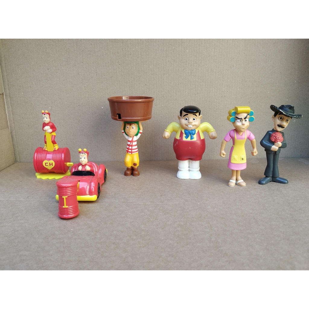 Bonecos Chaves - Coleção completa | Shopee Brasil