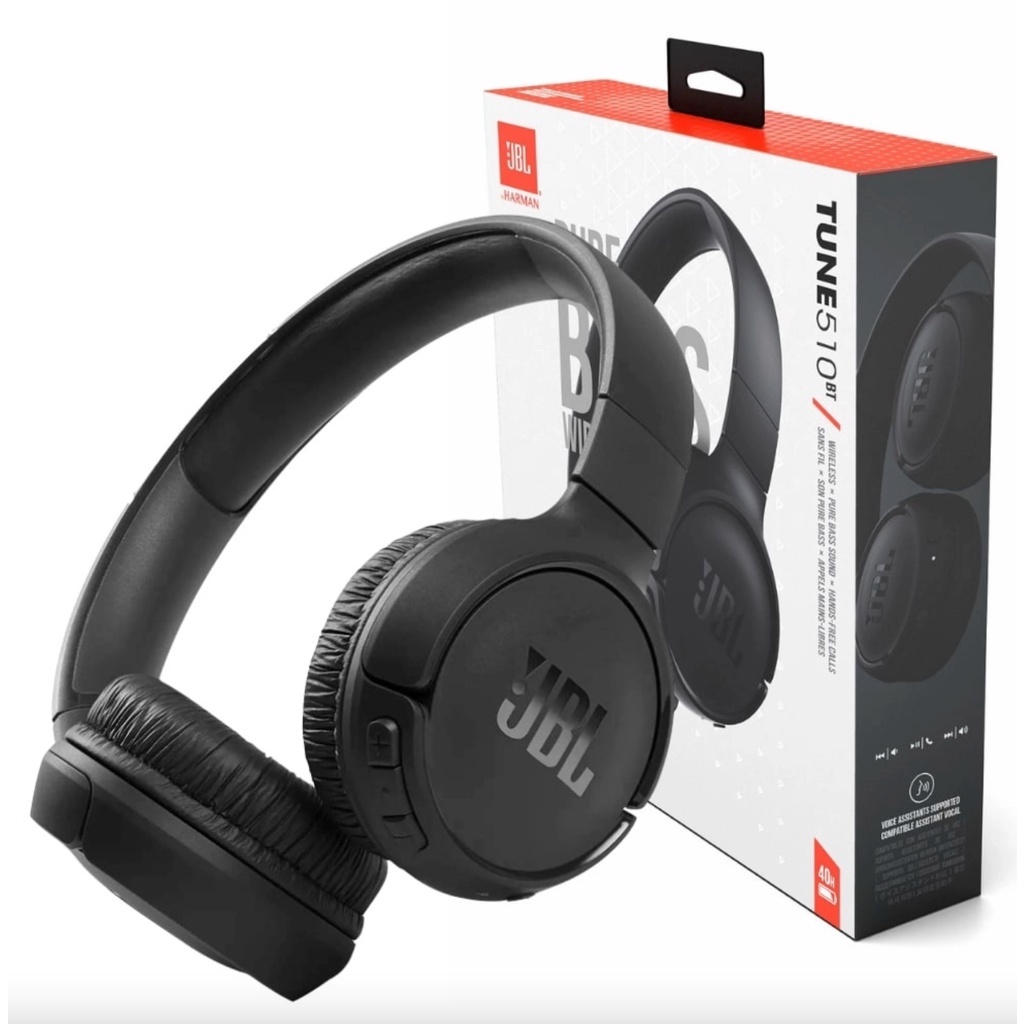 Bluetooth Headset Tune 510BT Pure Bass Universal Wireless Sports ...